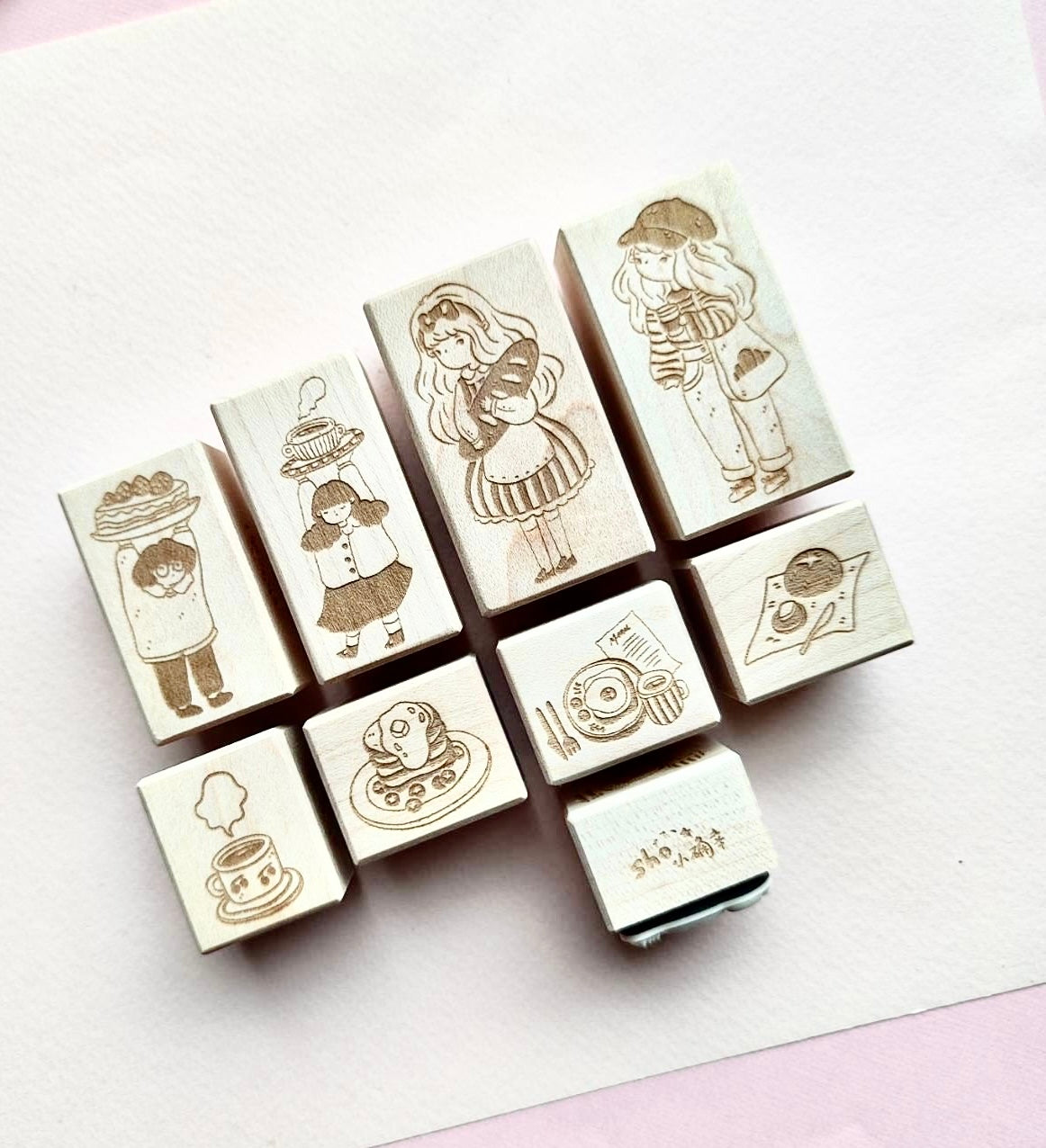 NEW! Sho Little Happiness - Rubber Stamps – Emma Stationery Haul