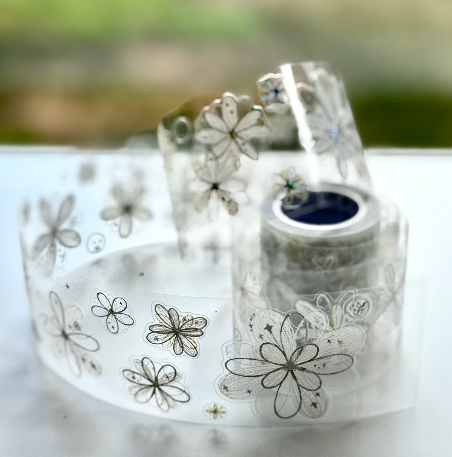 NEW! XBJia Studio - White Dream Island | Pearlescent | Kiss-cut | 4.5c ...