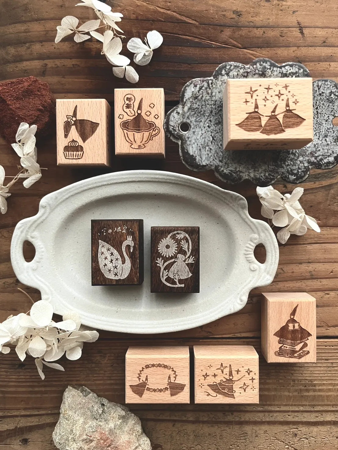 NEW! Breezy Studio - Fairy Series | Rubber Stamps – Emma Stationery Haul